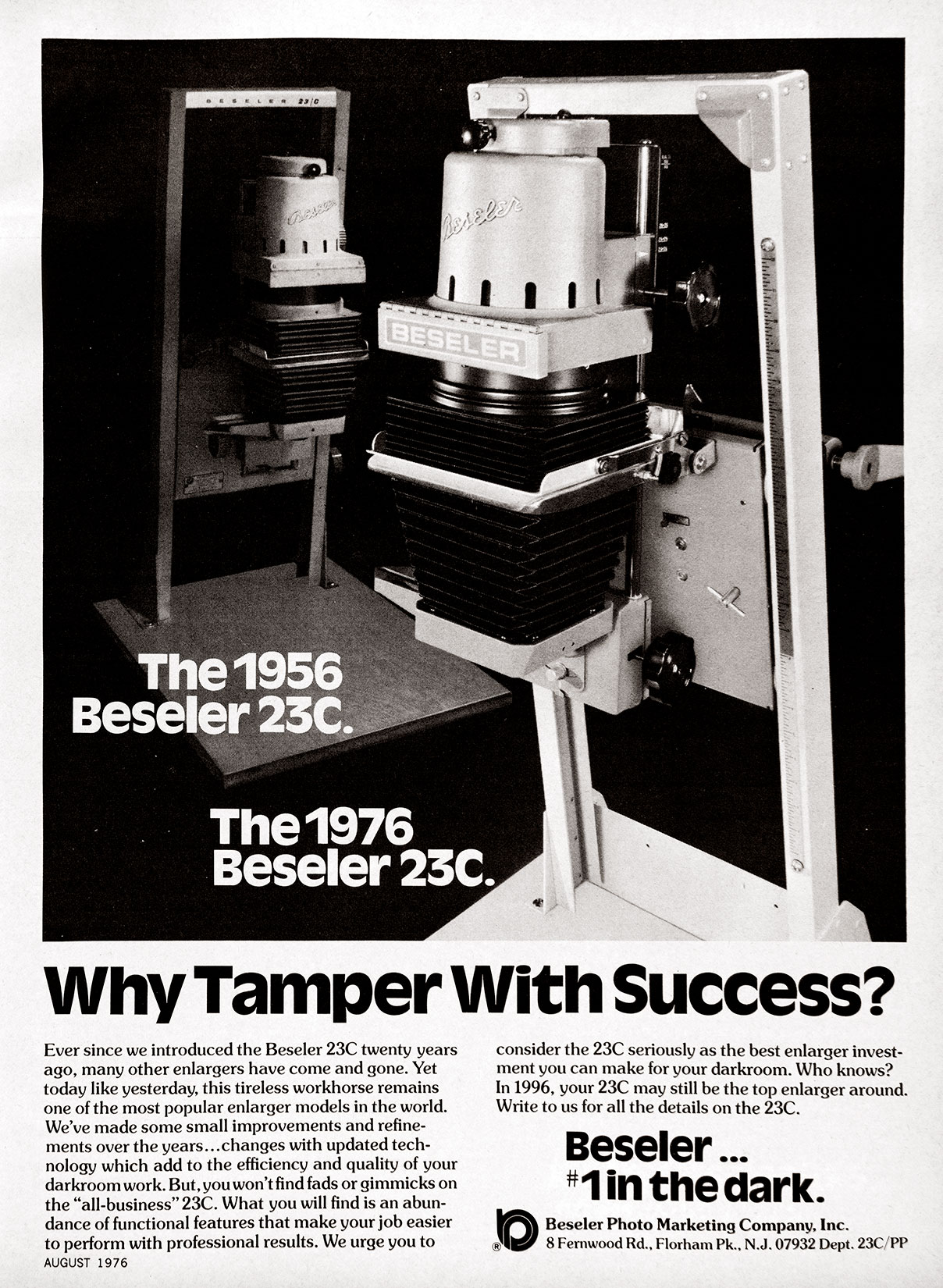 Vintage Photo Ads: Beseler – Vintage Camera Digest