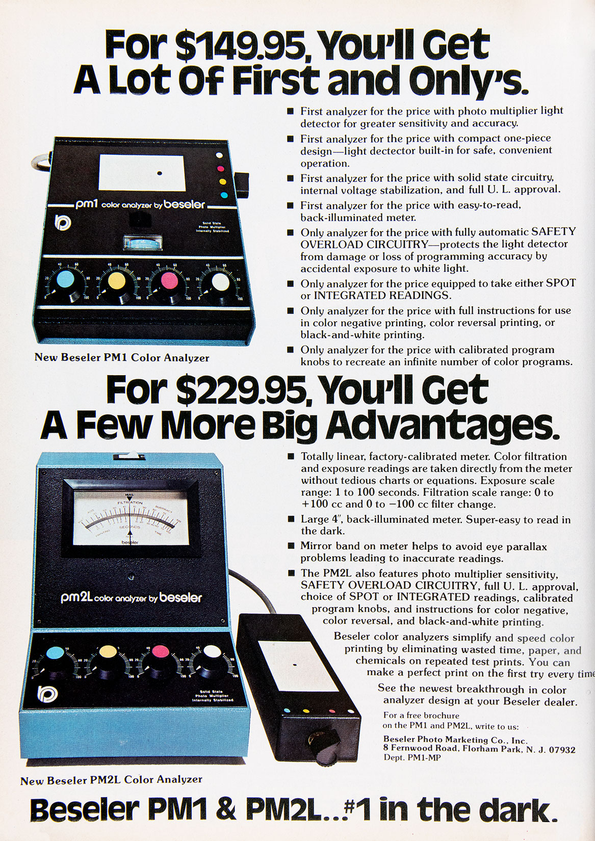 Vintage Photo Ads: Beseler – Vintage Camera Digest