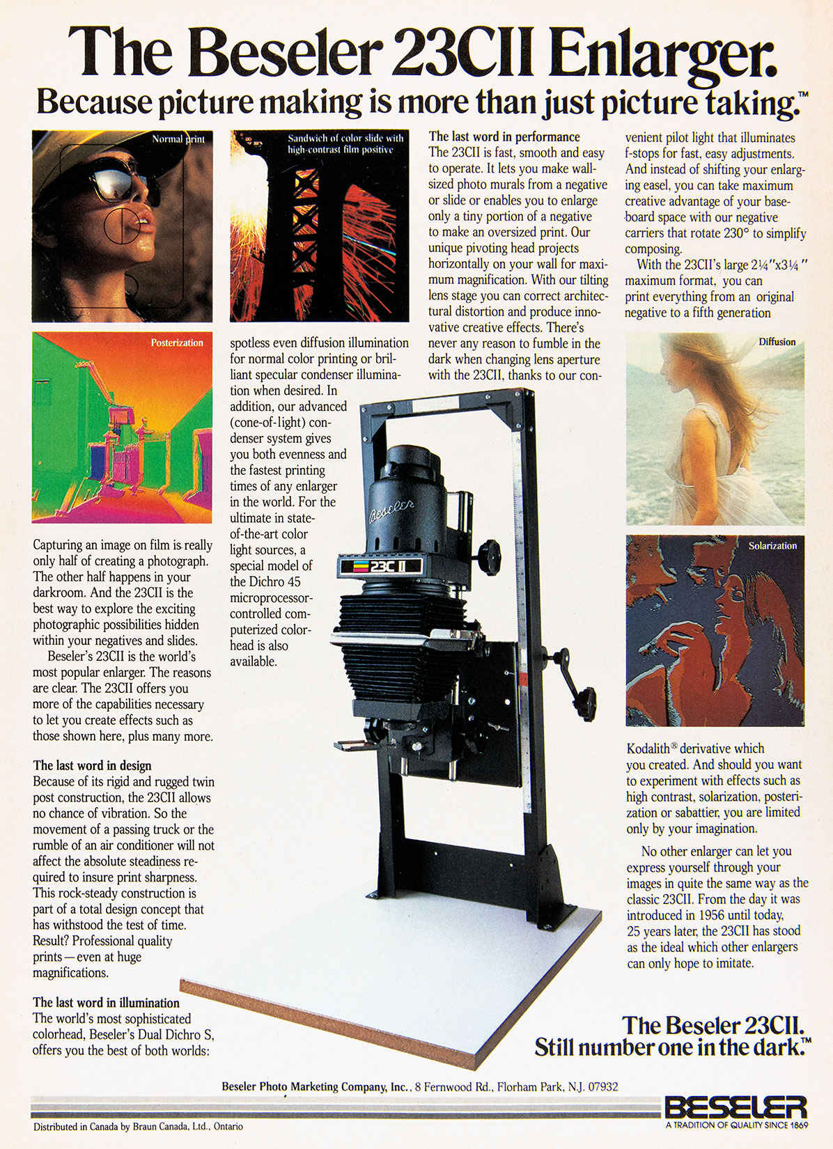 Vintage Photo Ads: Beseler – Vintage Camera Digest