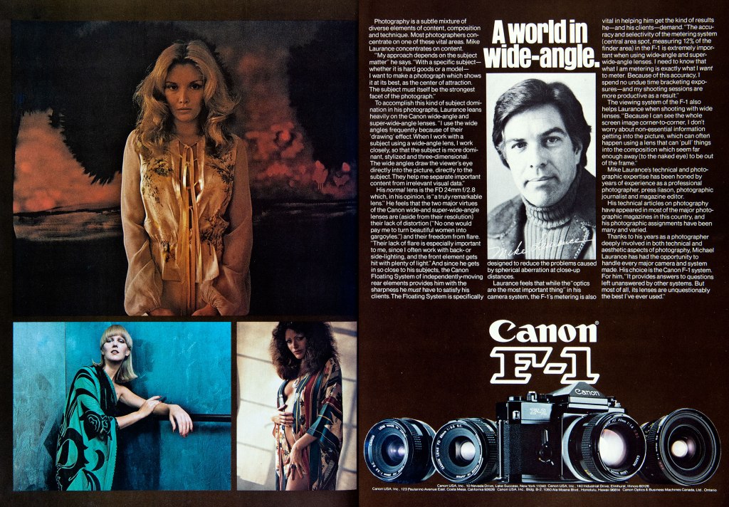 Vintage Photo Ads: Canon 1970s – Vintage Camera Digest