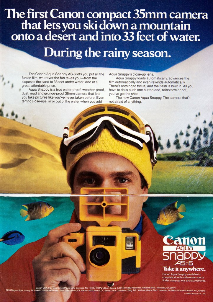 Vintage Photo Ads: Canon 1980s – Vintage Camera Digest