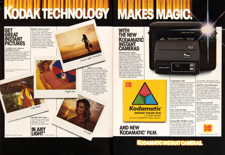 Vintage Photo Ads: Kodak 1980s – Vintage Camera Digest