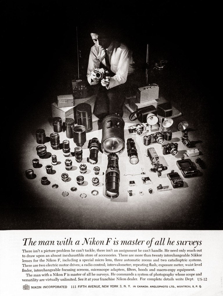 Vintage Photo Ads: Nikon 1950s-60s – Vintage Camera Digest