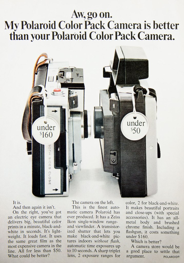Vintage Photo Ads: Polaroid – Vintage Camera Digest