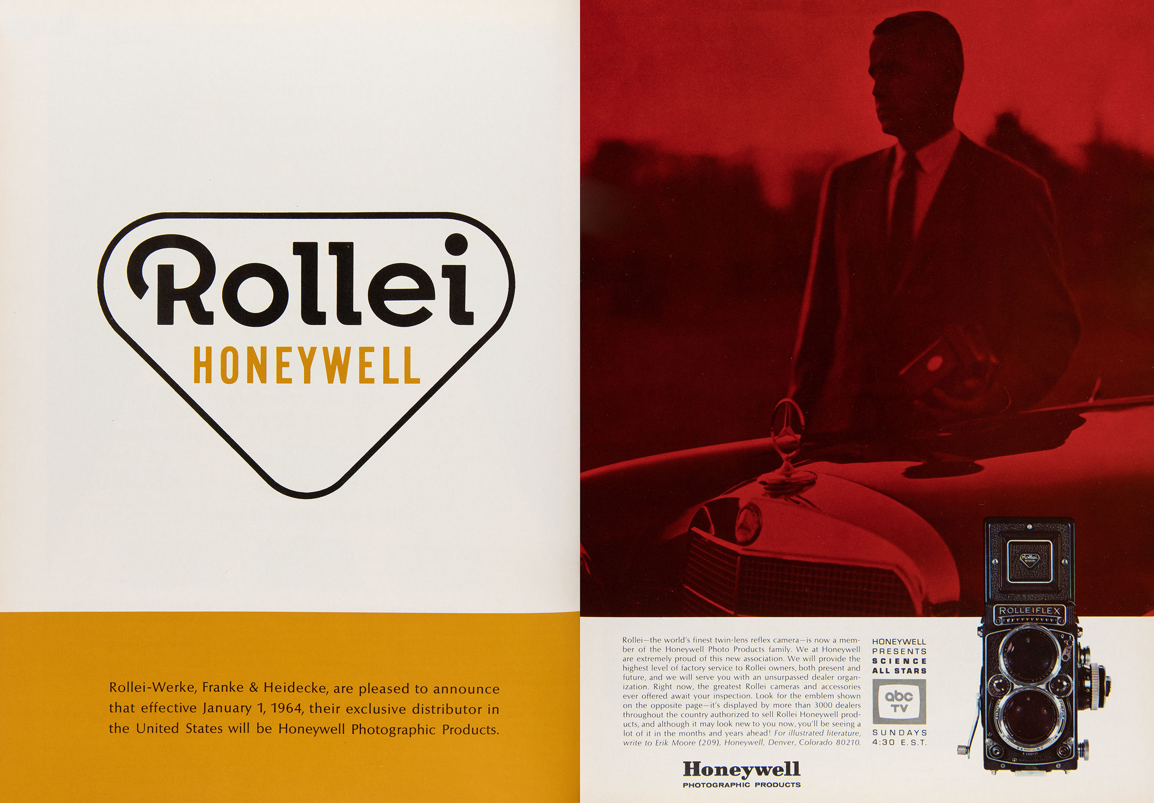 Vintage Photo Ads: Rollei – Vintage Camera Digest