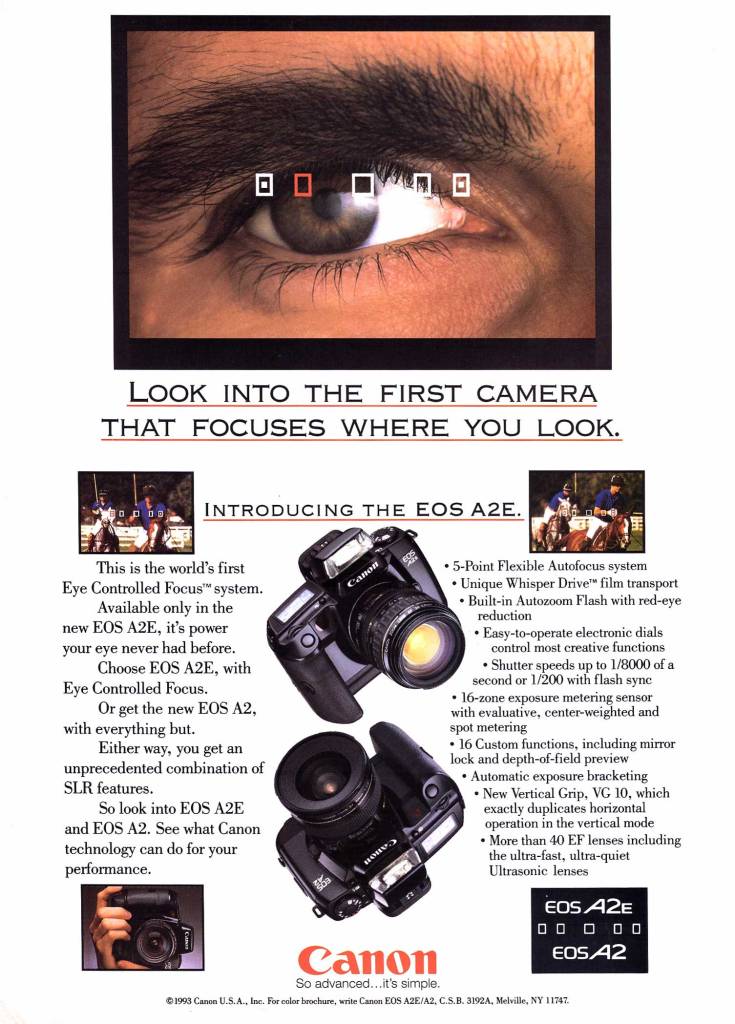 Vintage Photo Ads: Canon 1990s – 2000s – Vintage Camera Digest