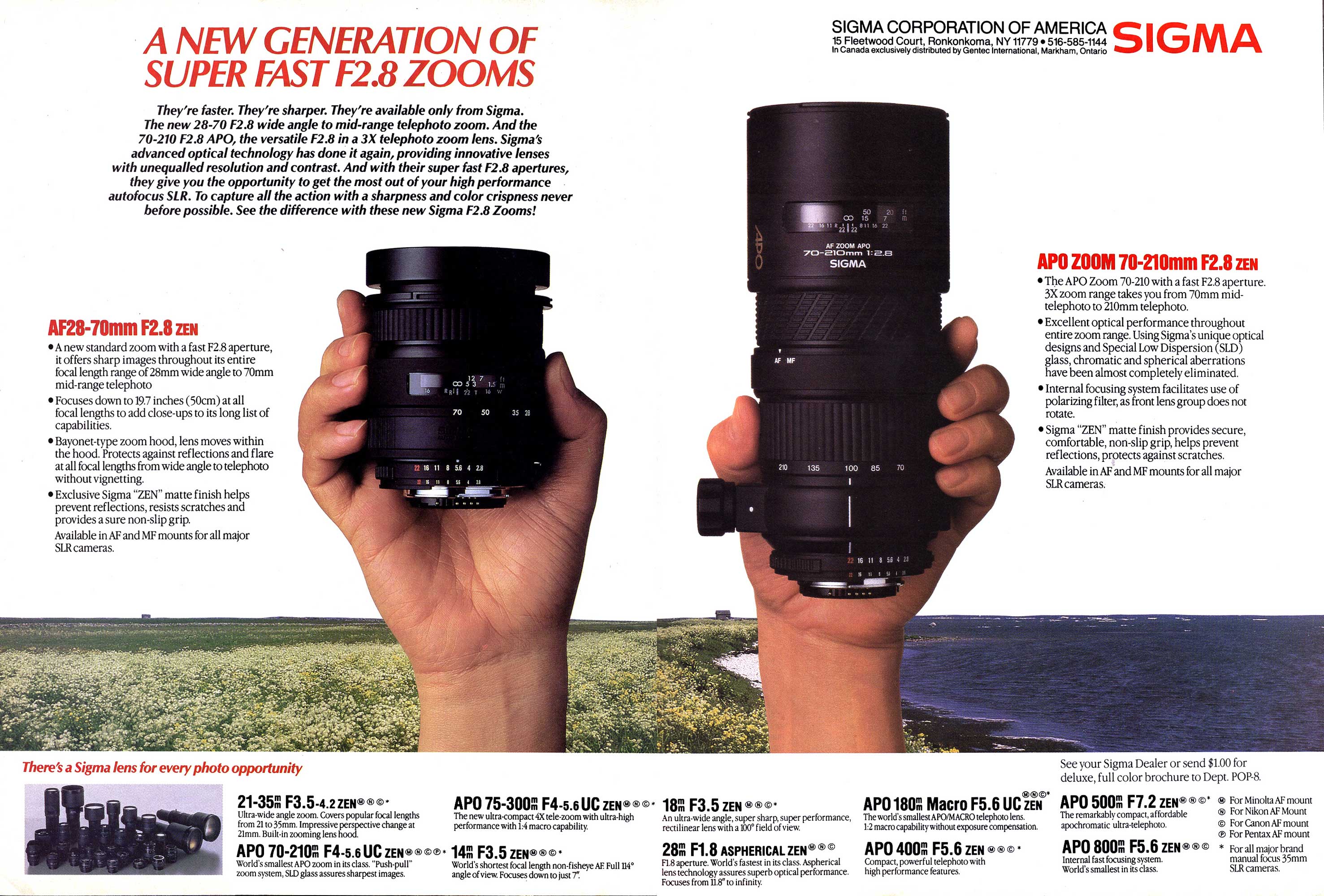 Vintage Photo Ads: Sigma – Vintage Camera Digest