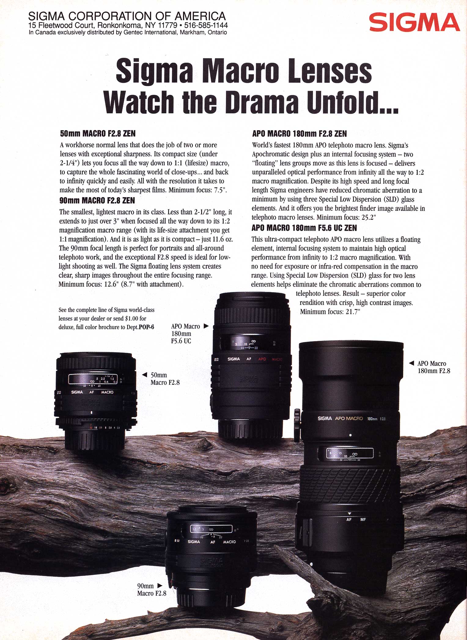 Vintage Photo Ads: Sigma – Vintage Camera Digest