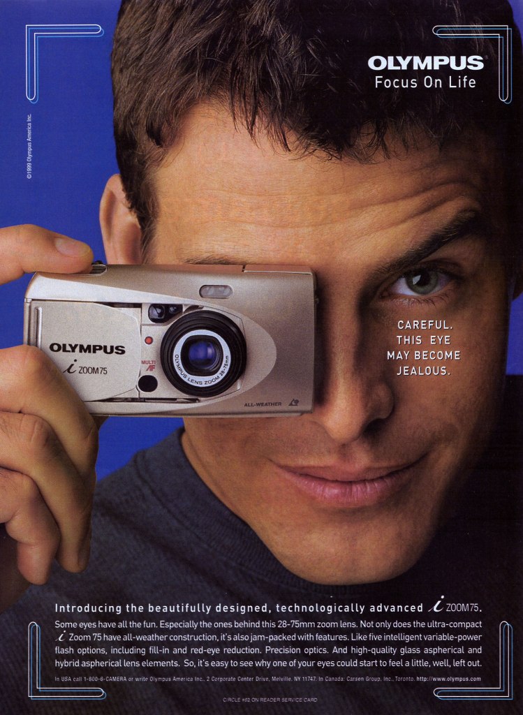 Vintage Photo Ads: Olympus 1980s-90s – Vintage Camera Digest